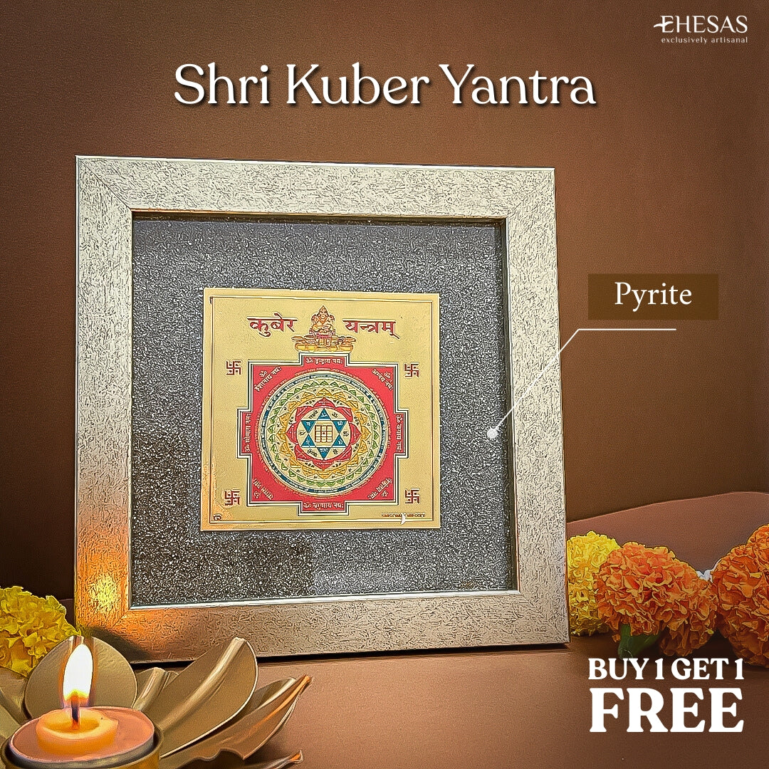 Shri Kuber Yantra - Prosperity Fortune & Abundance – Ehesas UAE
